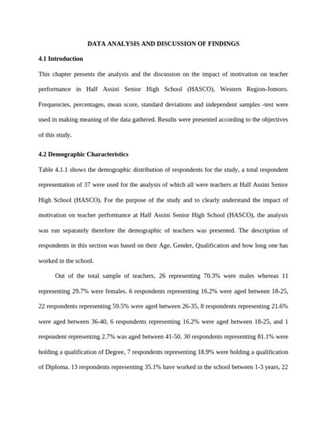 Chapter Four Pdf Coefficient Of Determination Regression Analysis
