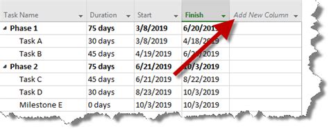 baselines microsoft project tips