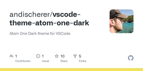 Github Andischerervscode Theme Atom One Dark Atom One Dark Theme