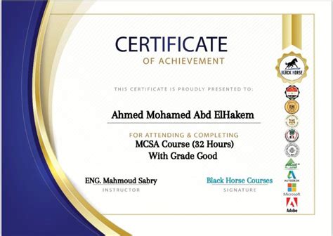 ahmed mohmed on linkedin mcsa certification microsoft it