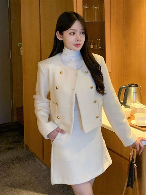 루미에르 🎉아우터day당일출고 루미에르 도톰 자켓 트위드자켓 모직자켓 울자켓 노카라자켓 겨울자켓 숏자켓 크롭자켓 투피스