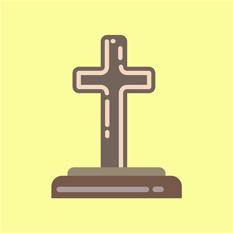 배경 할로윈 무덤 벡터에 플랫 아이콘 Ai Eps Uidownload