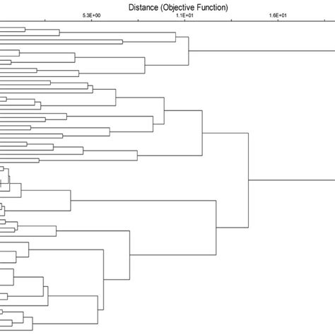 Hierarchical Cluster Analysis Dendrogram Using Parasite Prevalence