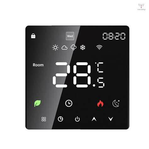 Lcd Display Intelligent Temperature Controller Electric Water Heating Device Thermostat With