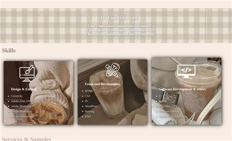 Github Hebaxoxomy First Portfolio This Is The First Version Of My Personal Portfolio