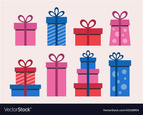 Surprise T Box Collection With Bows And Ribbons