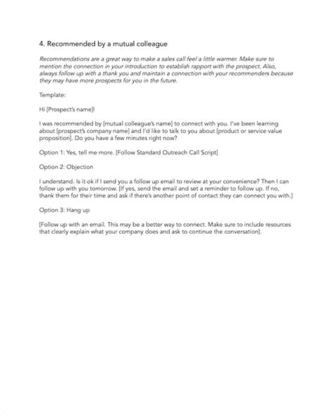 The Best Cold Call Script Ever Template Artofit