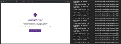 gatsby returned unsuccessful preview status no page created for