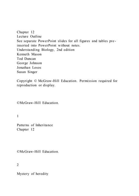 Chapter 12lecture Outlinesee Separate Powerpoint Slides For Docx