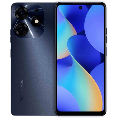 Телефон Tecno Ki7 Spark 10 Pro 128gb Ram 4gb Starry Black новый купить за 8590 руб в