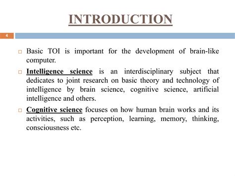 Mimicking Human Brain Process Pptx Artificial Intelligence Technology And Computing