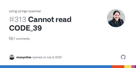 cannot read code 39 · issue 313 · zxing js ngx scanner · github