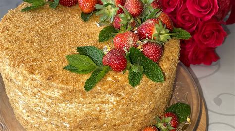 #Самый вкусный медовик в мире#😋😋😋 - YouTube