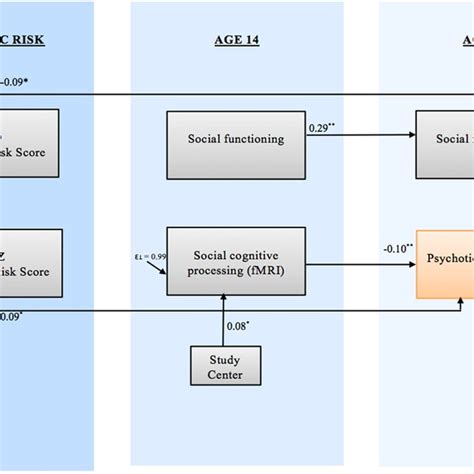 Final Path Model Associations Between The Observed Variables Are