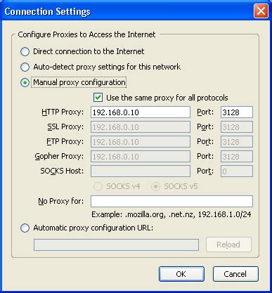 Configure Proxy Client