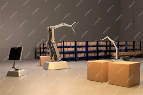 Premium Photo Ai Arm Artificial Intelligence Automate Automated