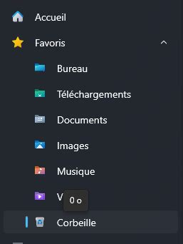 Issue With Recycle Bin Tooltip Displaying File Size Instead Of Recycle Bin Issue