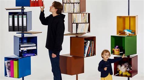 Toupie Storage Units By Alliages Design Are Towers Of Stacked 36