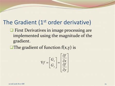 sharpening spatial filters pptx