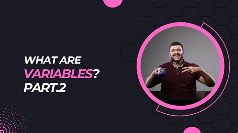 V18 What Are Variables Part 2 Arabic YouTube
