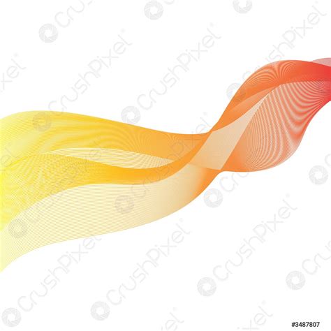 Abstract Smooth Color Wave Vector Stock Vector 3487807 Crushpixel