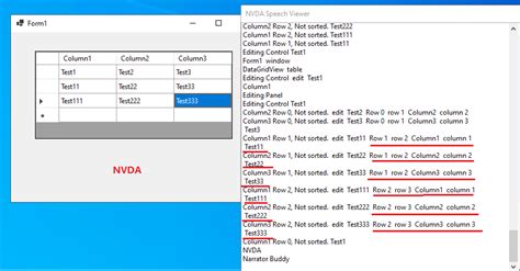 accessibility nvda is announcing an unnecessary content contain as