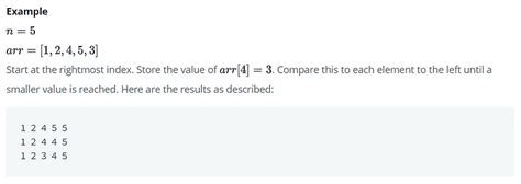 Hackerrankc Insertion Sort Part 1