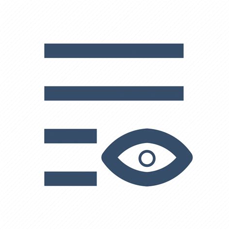 File Hide List Manager Outline View Icon Download On Iconfinder