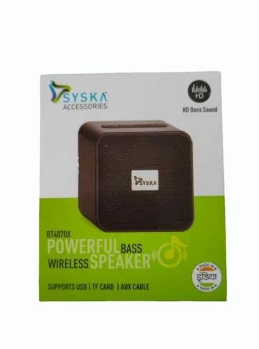 Double Wall Ply X X Inch Bluetooth Speaker Packaging Box At Best Price In New Delhi