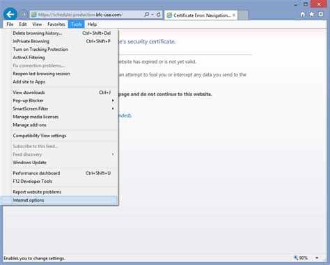 Browser Does Not Trust Signalr Host Brinkman Financial Company Lp