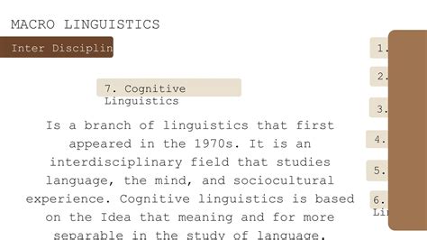 Micro And Macro Linguistics Pptx