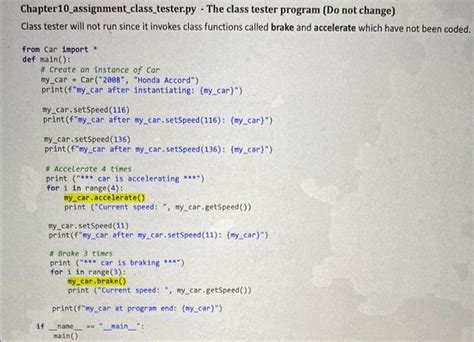 Solved Car Class Write A Class Named Car That Has The Chegg