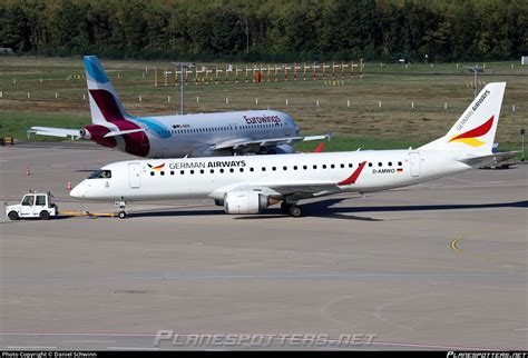 D-AMWO German Airways Embraer ERJ-190AR (ERJ-190-100 IGW) Photo by ...