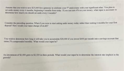 Solved Sider The Following Excel Functions To Answer A B