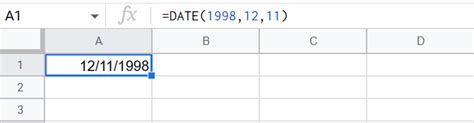 How To Use The DATE Formula In Google Sheets Sheets For Marketers