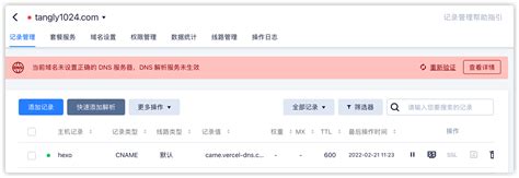 vercel应用绑定自己的域名 vercel绑定域名 csdn博客