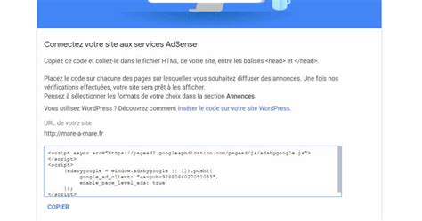 Bien intégrer son code adsense sur Wordpress Jérémy Vaucher expert en marketing digital SEO