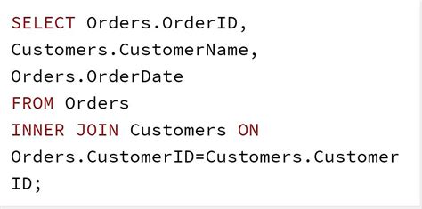 Solved Select Ordersorderid Customerscustomername Ordersorderdate