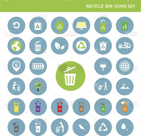 垃圾分类可回收垃圾桶