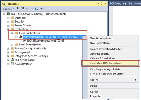 Sql Server 快照添加新文章，删除文章，更改快照文件夹路径和sql Server复制中的数据筛选器行 Csdn博客