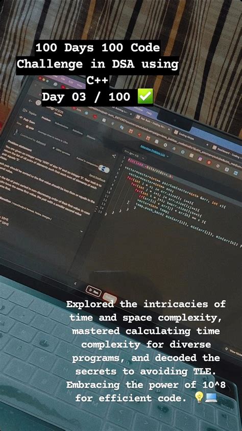 Day 3 Of 100daysofcode Learned Time And Space Complexity 💻📈