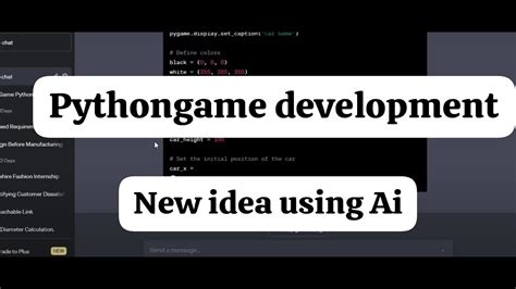 Python Game Coding Tutorial Using Chatgpttutorial1 Coding Codingshortvideo Python