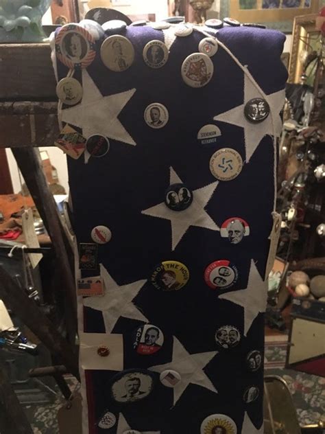 Antique Vintage Political Campaign Voting Button… Gem