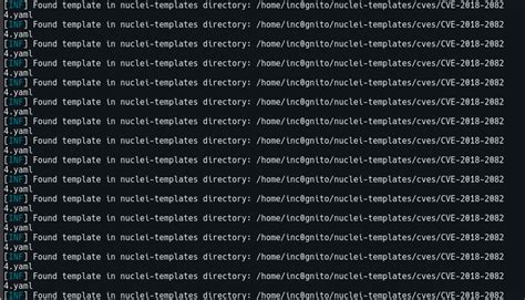 Template Loading Issue Issue Projectdiscovery Nuclei GitHub
