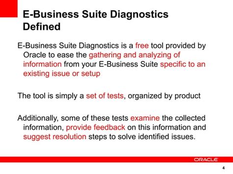 Oracle Diagnostics Ppt