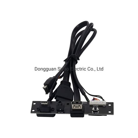 Chassis USB Front Panel Cable USB 3 0 USB 3 1 Extension Wire Power Switch PCB Board Motherboard