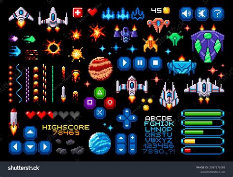 Pixel Power Button Photos Images And Pictures Shutterstock
