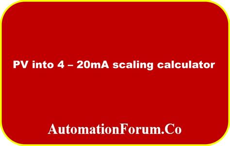 PV Cal Instrumentation And Control Engineering