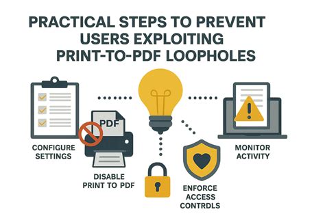 Practical Steps To Prevent Users Exploiting Print To Pdf Loopholes