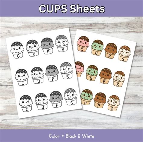 Cups Summer Capitalization Understanding Punctuation Spelling